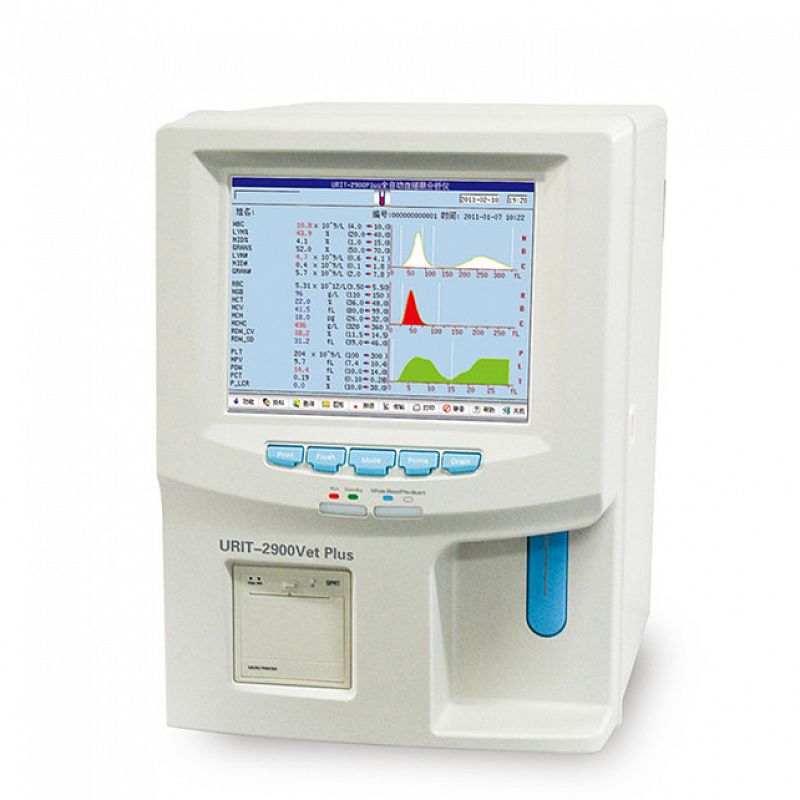 Urit 2900Vet Plus Hematology Analyzer Vet 3 Diff Hematology Analyzer ...